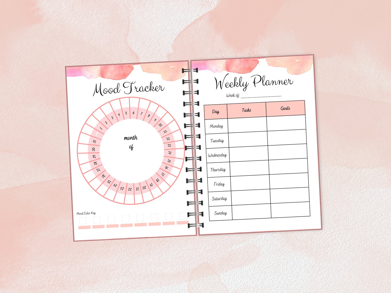 Printable Anxiety Journal Mental Health Workbook Self Care - Etsy