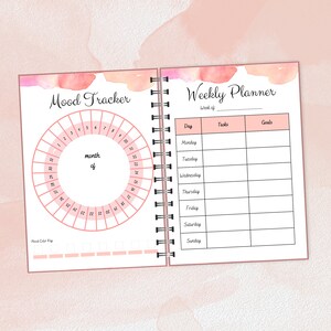 Printable Anxiety Journal Mental Health Workbook Self Care - Etsy
