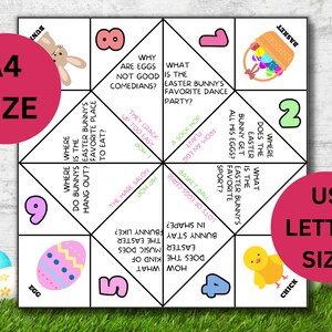 Easter Jokes, Cootie Catcher, Easter Riddles, Easter Game, Easter Games ...