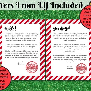 Printable Christmas Elf Kit, Elf Activity Kit, Easy Elf Ideas, Elf ...