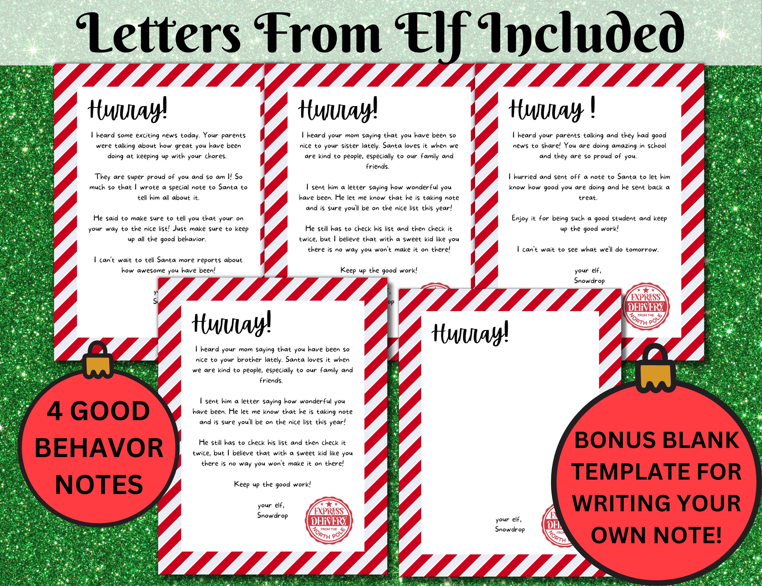 Printable Christmas Elf Kit, Elf Activity Kit, Easy Elf Ideas, Elf ...