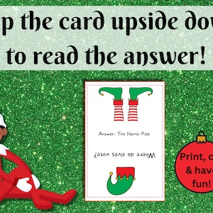 Printable Christmas Elf Jokes, Elf Notes, Elf Props, Elf Accessories ...