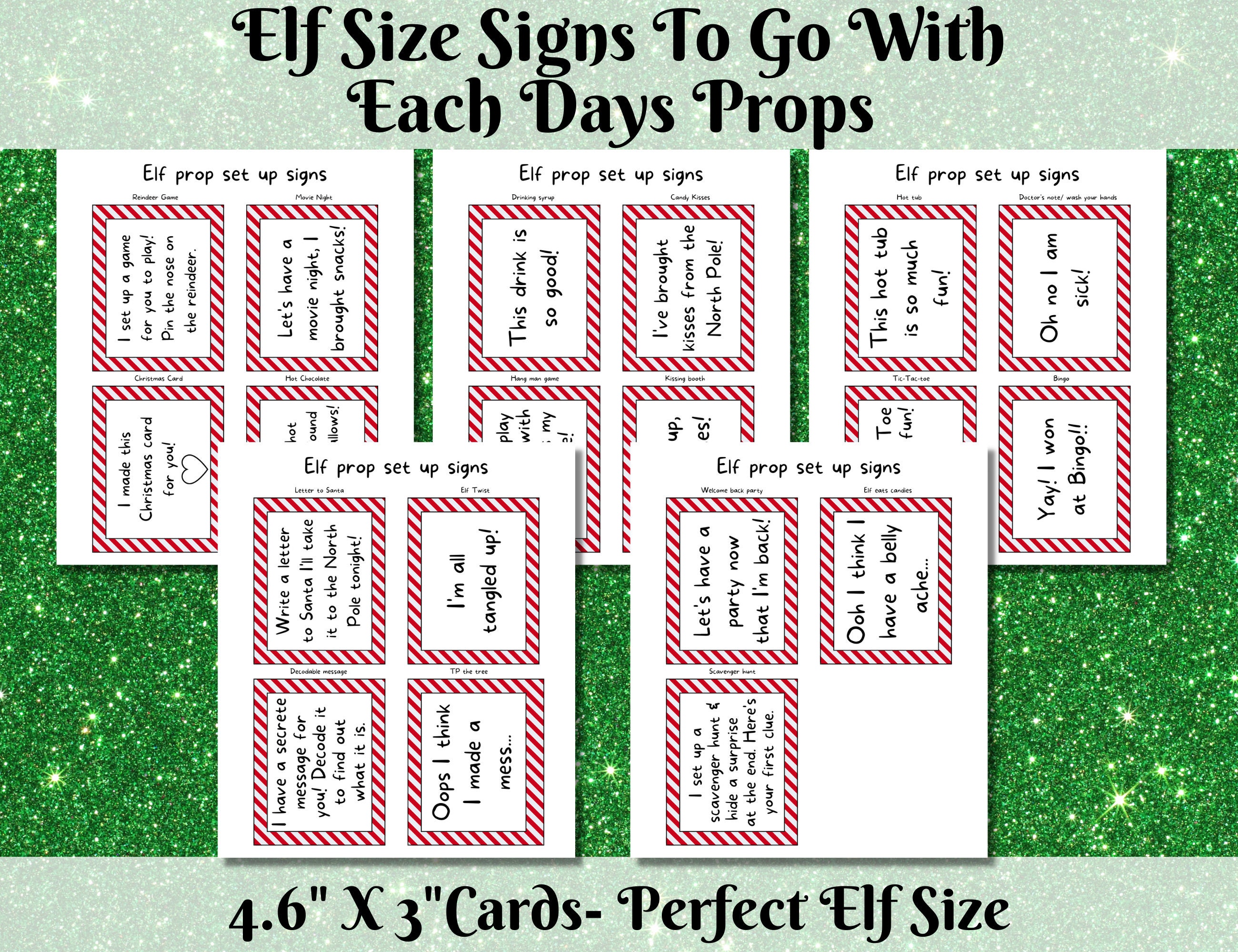 Printable Christmas Elf Kit, Elf Activity Kit, Easy Elf Ideas, Elf ...