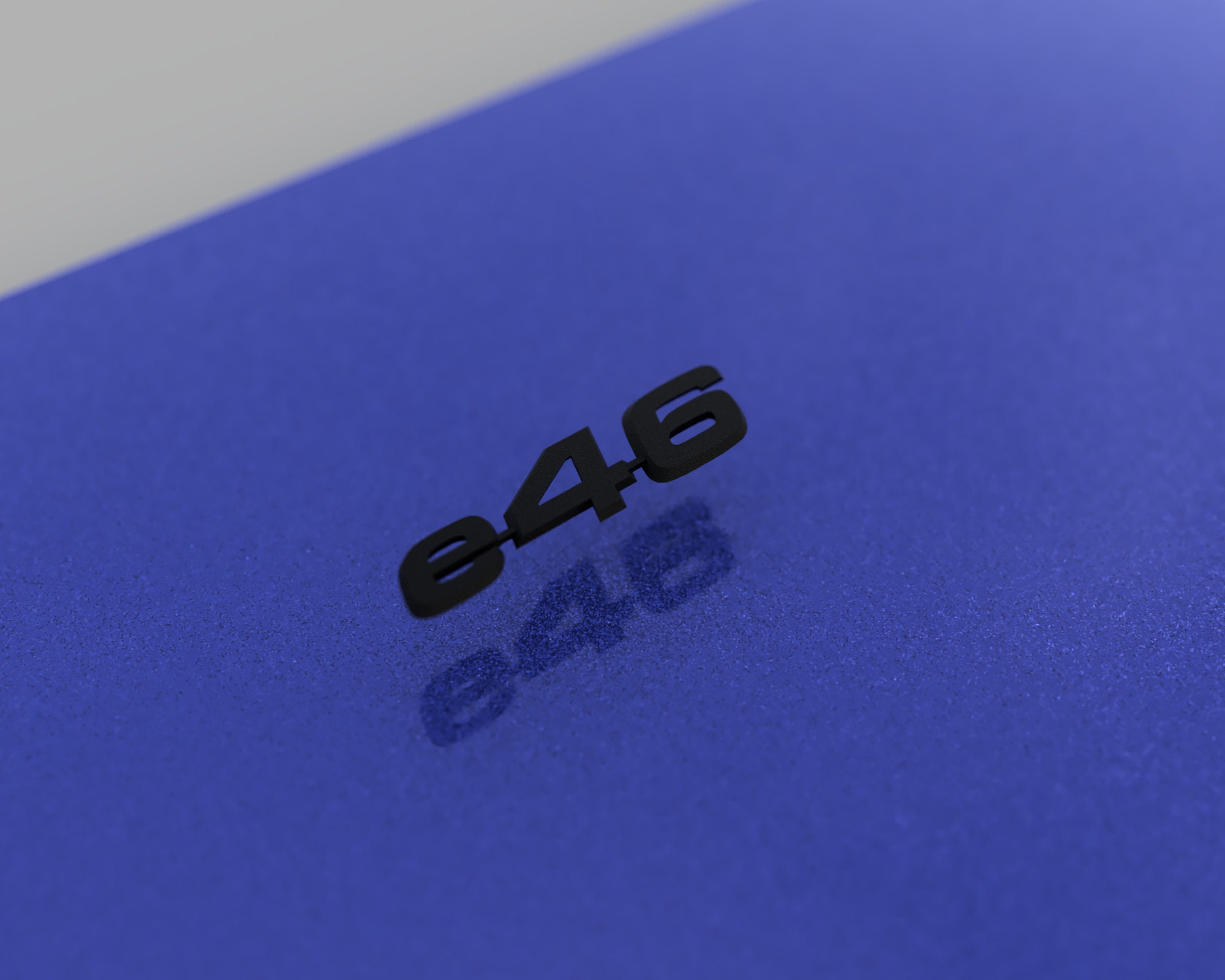 E46 3D Printable Badge With Magnet Openings STL OBJ Digital File - Etsy