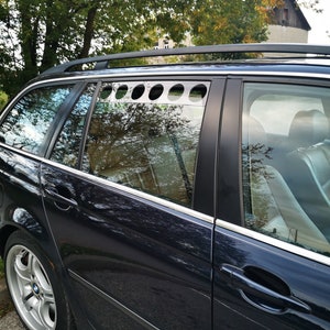E46 Rear Window Vents for Drift, Style or Dog Safety. Made Out of 4mm ...