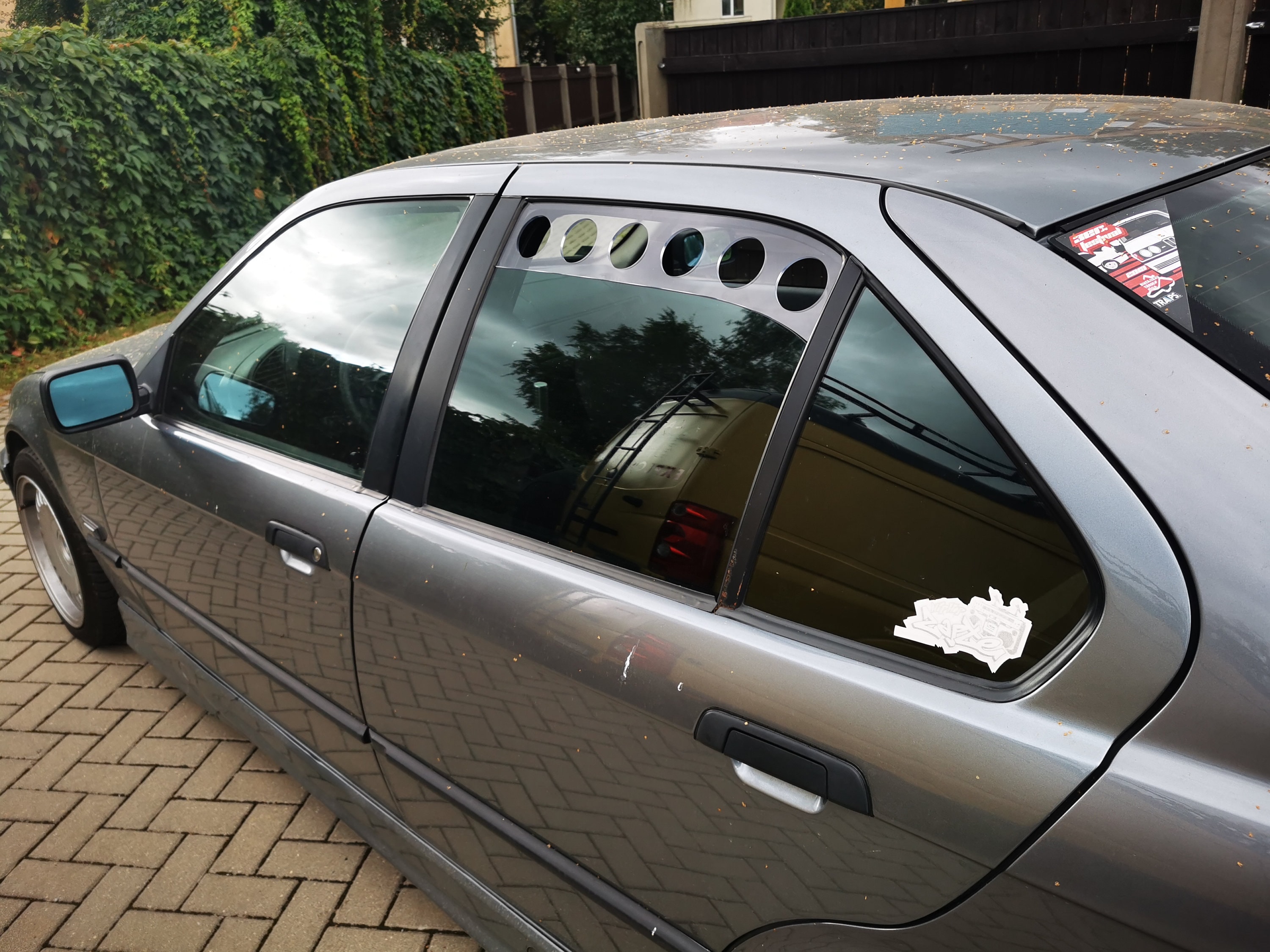 E36 Custom Window Vents for Style for Ventilation Drift BMW Acrylic ...