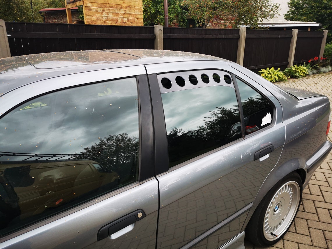 E36 Custom Window Vents for Style for Ventilation Drift BMW Acrylic ...