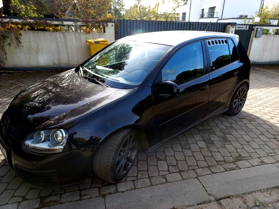 Volkswagen Golf V 4 Door Hatch Rear Window Vents. Style. Tuning. Sports ...