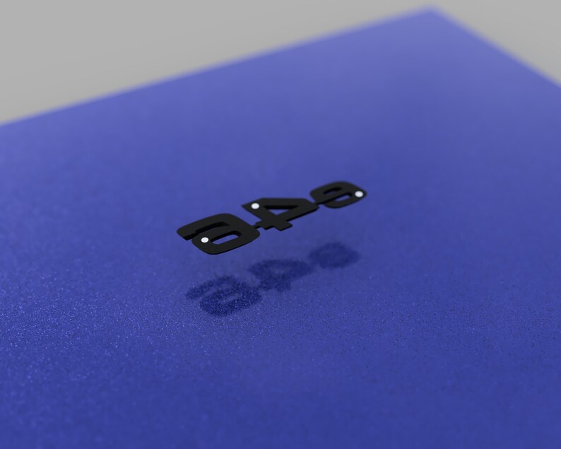 E46 3D Printable Badge With Magnet Openings STL OBJ Digital File - Etsy