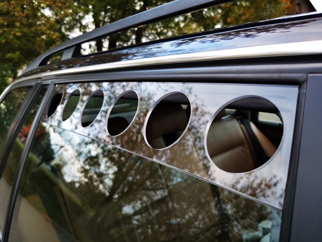 E46 Rear Window Vents for Drift, Style or Dog Safety. Made Out of 4mm ...
