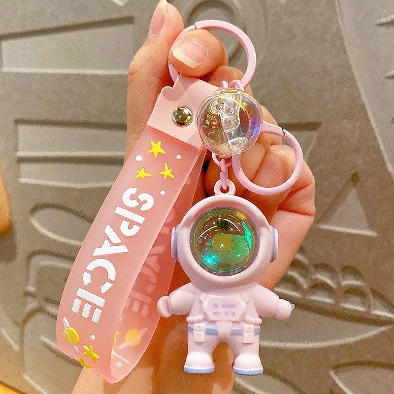 Astronaut Light up Cute Gift Kawaii Space LED Keychain - Etsy
