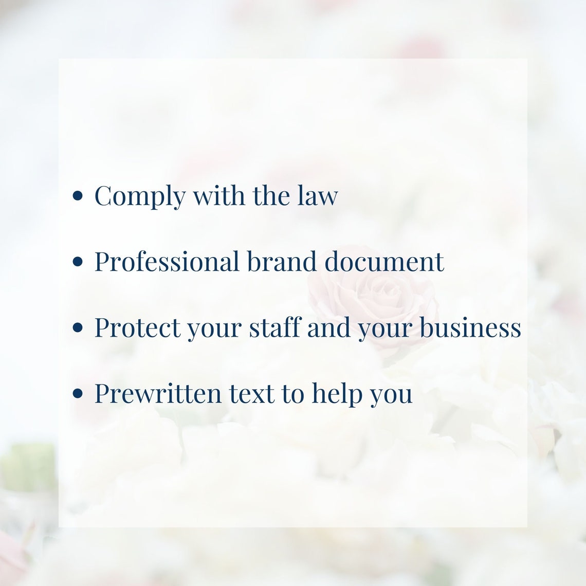 Risk Assessment Template for Wedding Florist Method - Etsy