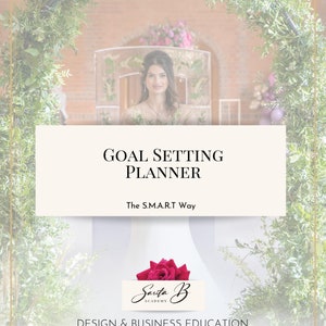 SMART Goals Template, Goal Setting Printable, Goal Planning Sheet for Wedding Floral Business ...