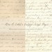 Vintage Script Papers, Antique Script Papers, Digital Papers, Vintage ...