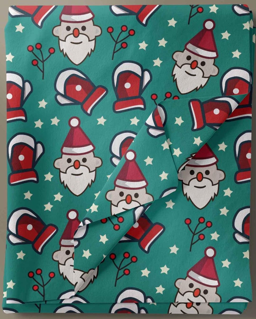 Christmas Santa Scrub Caps for Women. Ponytail & Euro, Satin Lining ...