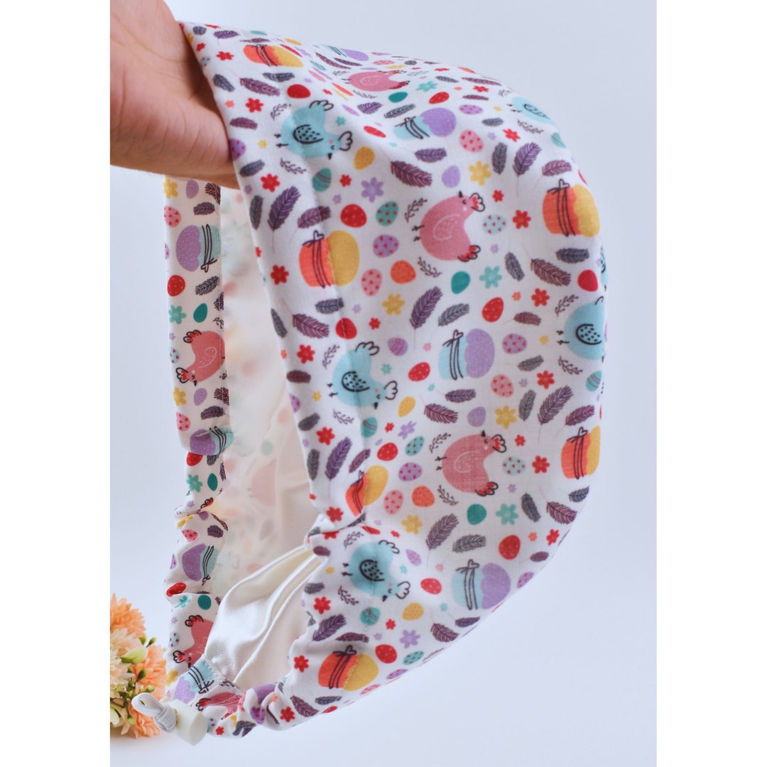 Baby Chickens Euro Scrub Cap: Women's Surgical Hat, Satin Lined ...