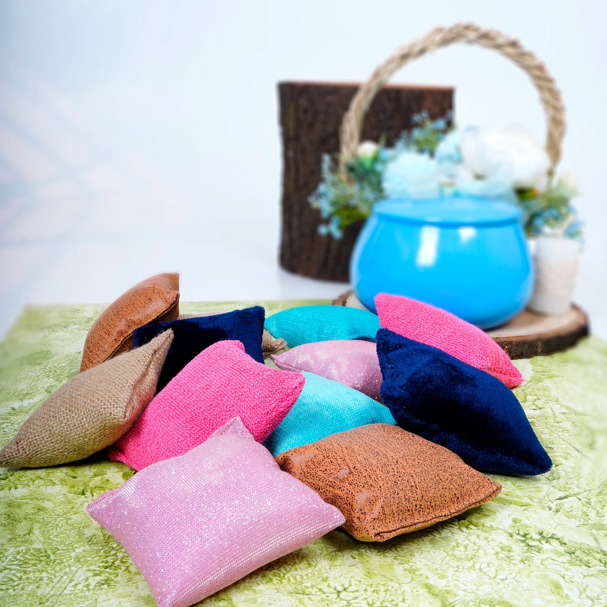 Calming Sensory Bean Bag With 6 Different Material | Perfect Toy for ...