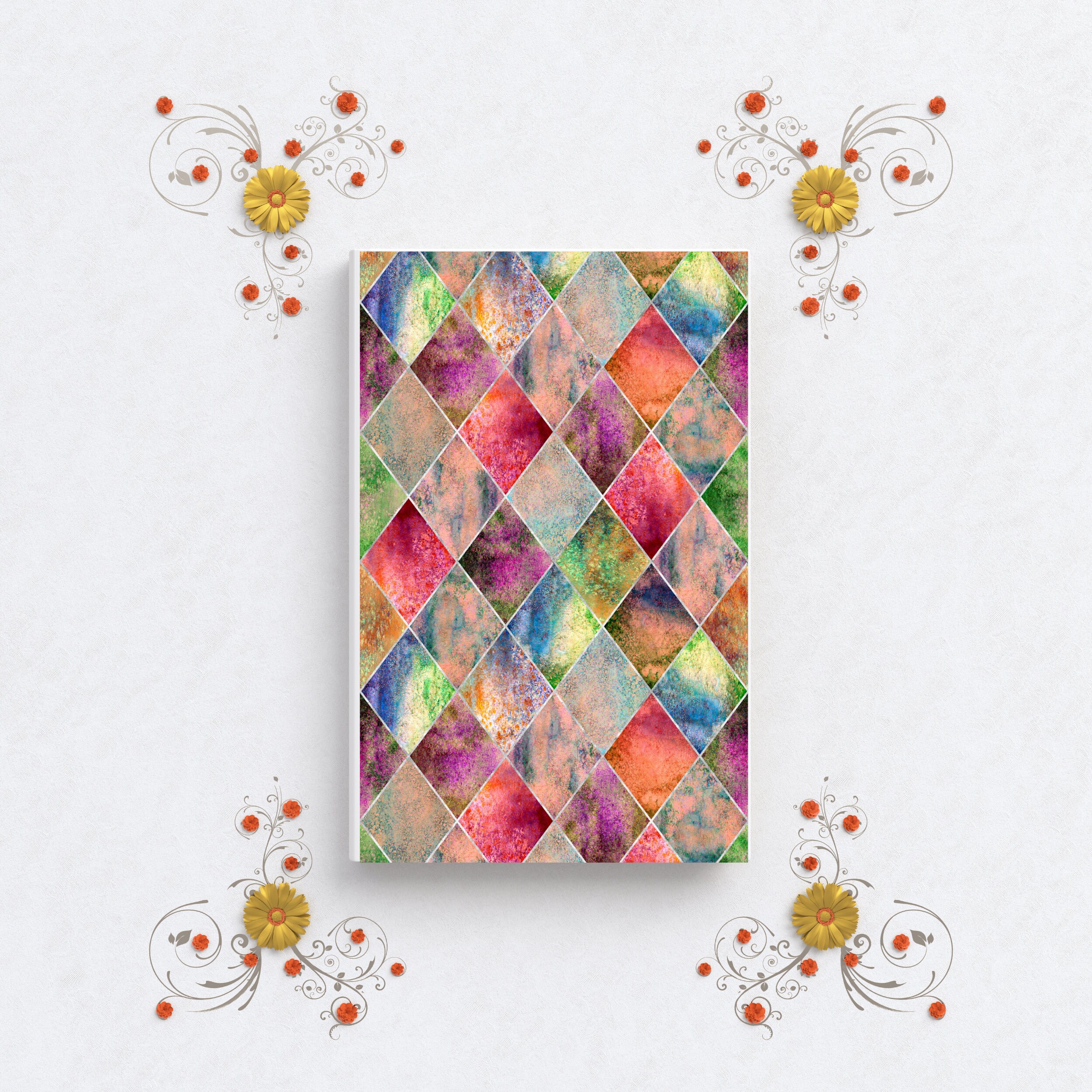 Digital Paper Pattern, 20 Paper Pattern, Printable Book Cover ...