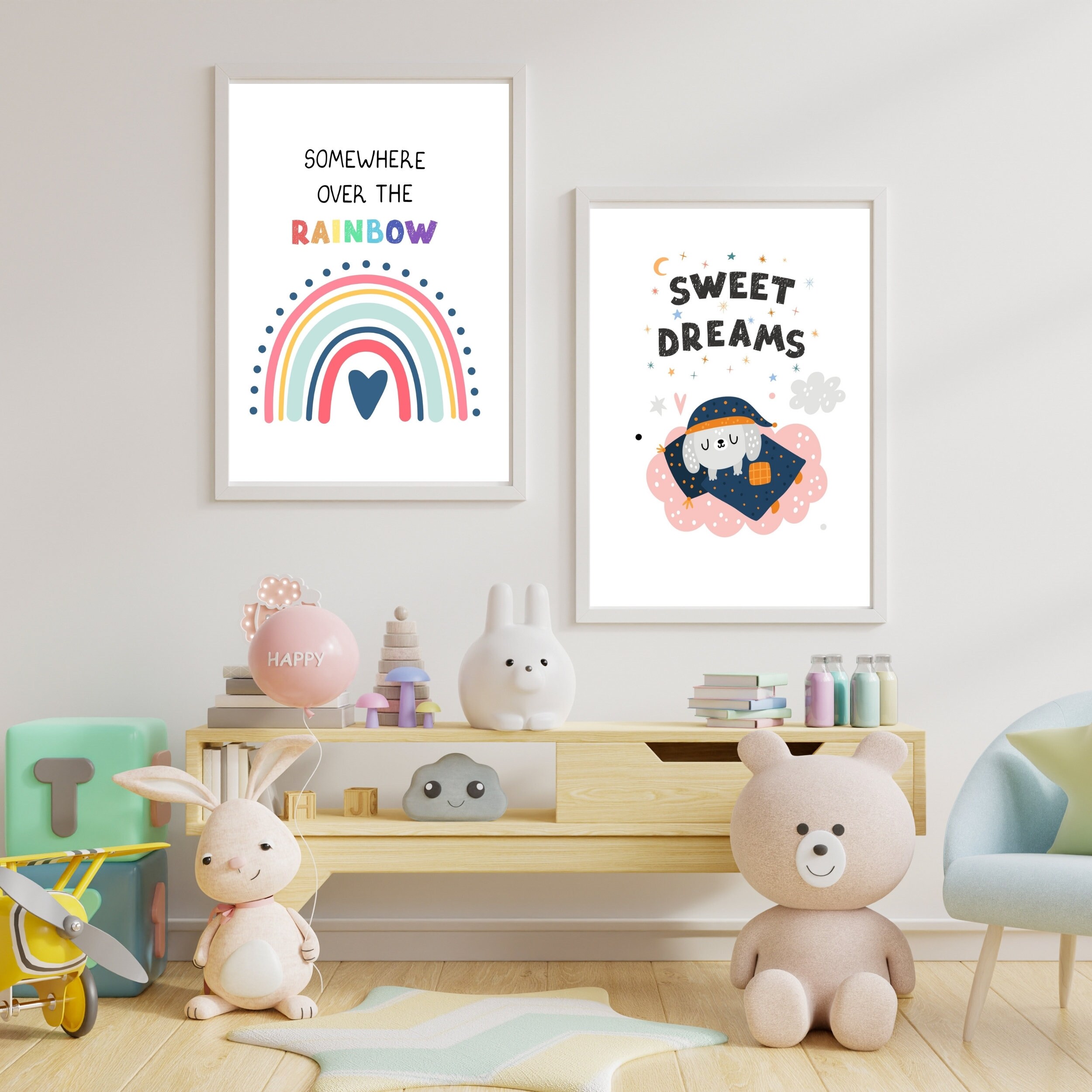 Preschool Educational Posters, 14 Montessori Classroom Wall Art ...
