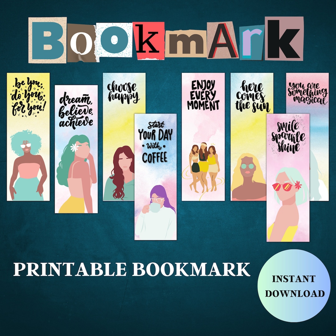 Free Printable Affirmation Bookmarks at Walter Lawrence blog