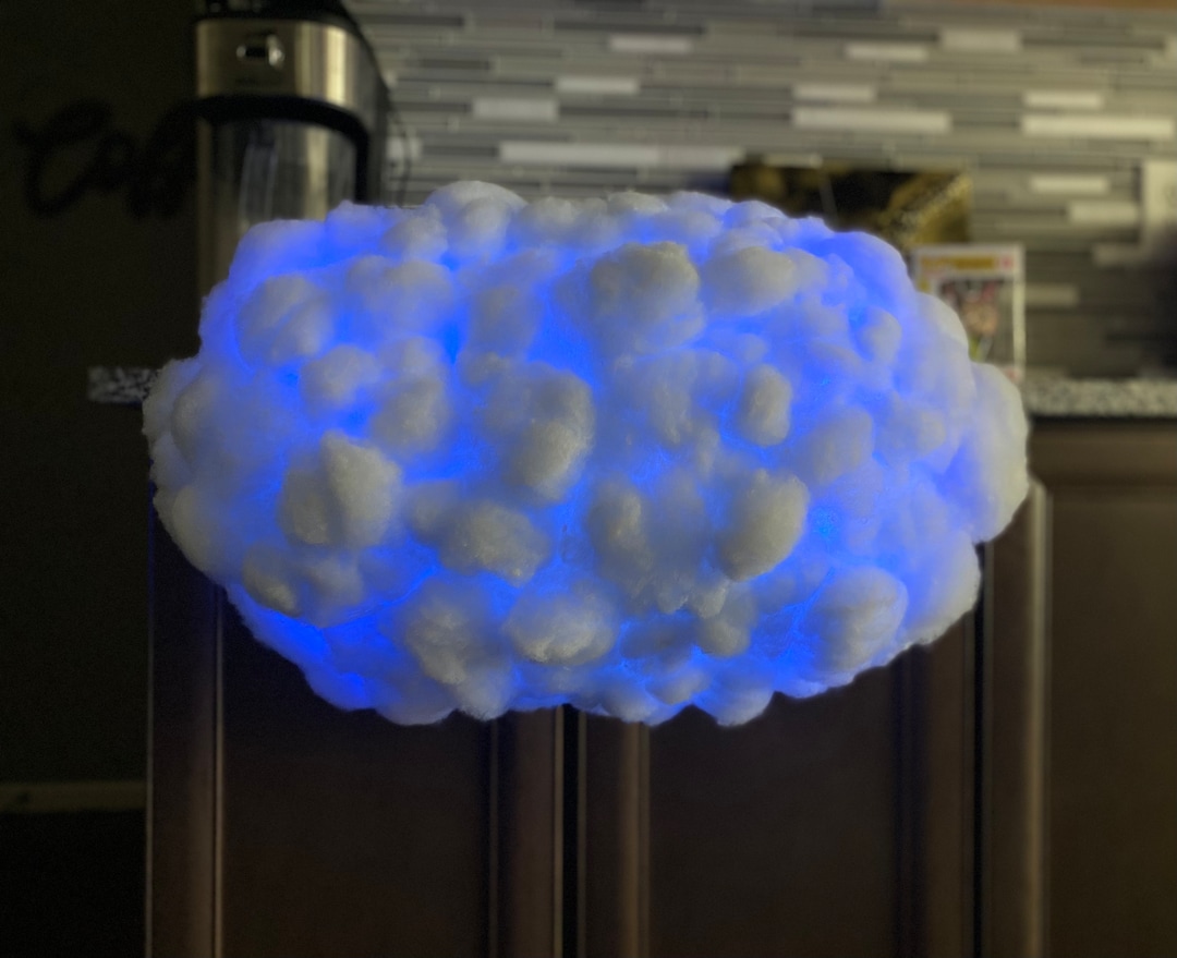 Floating Cloud Lamp Ethereal Magical Pulled From the Sky Lamp - Etsy