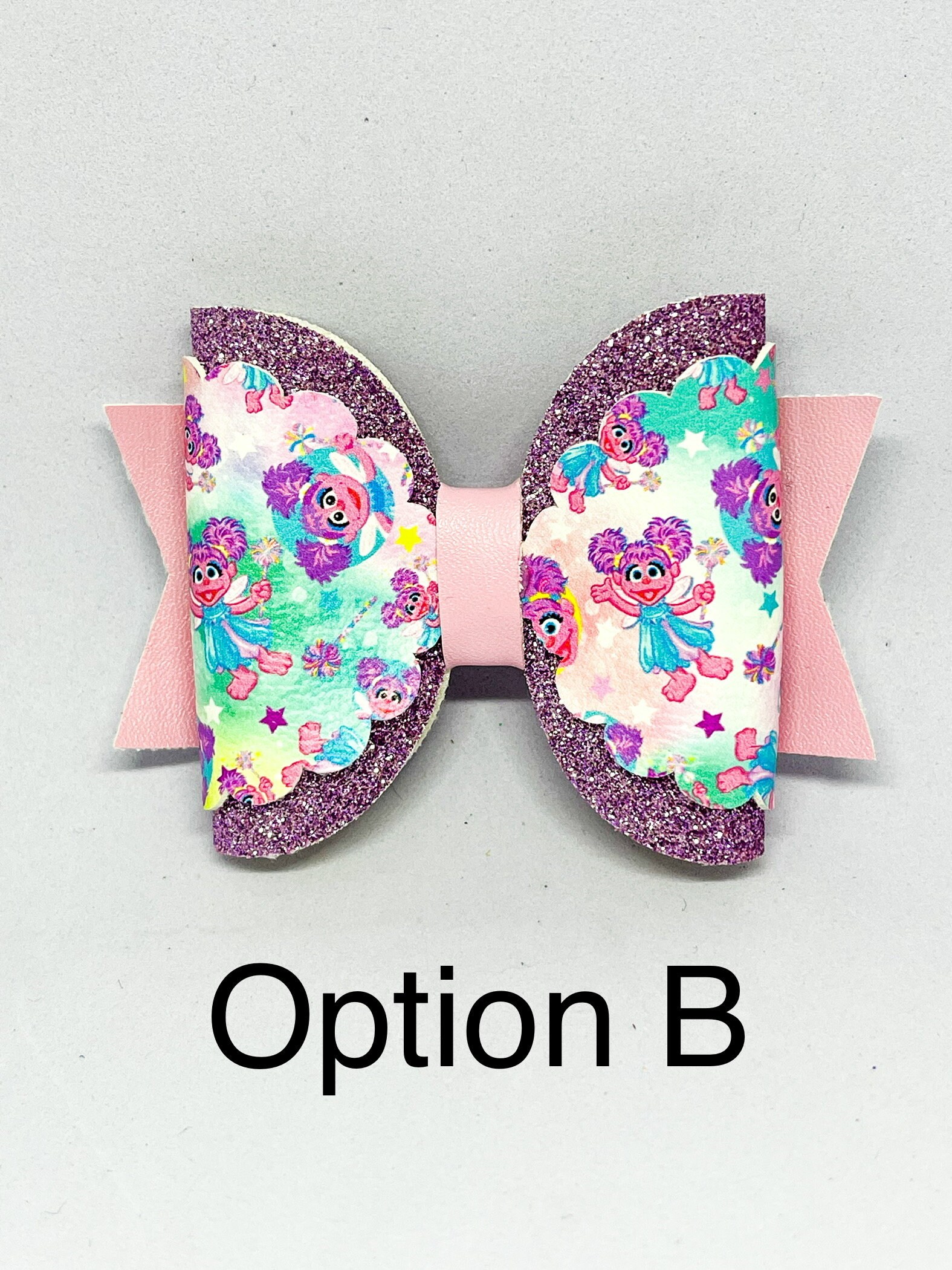 Abby Cartoon Hair Bow, Flying Fairy School Hair Accessory for Amazing ...