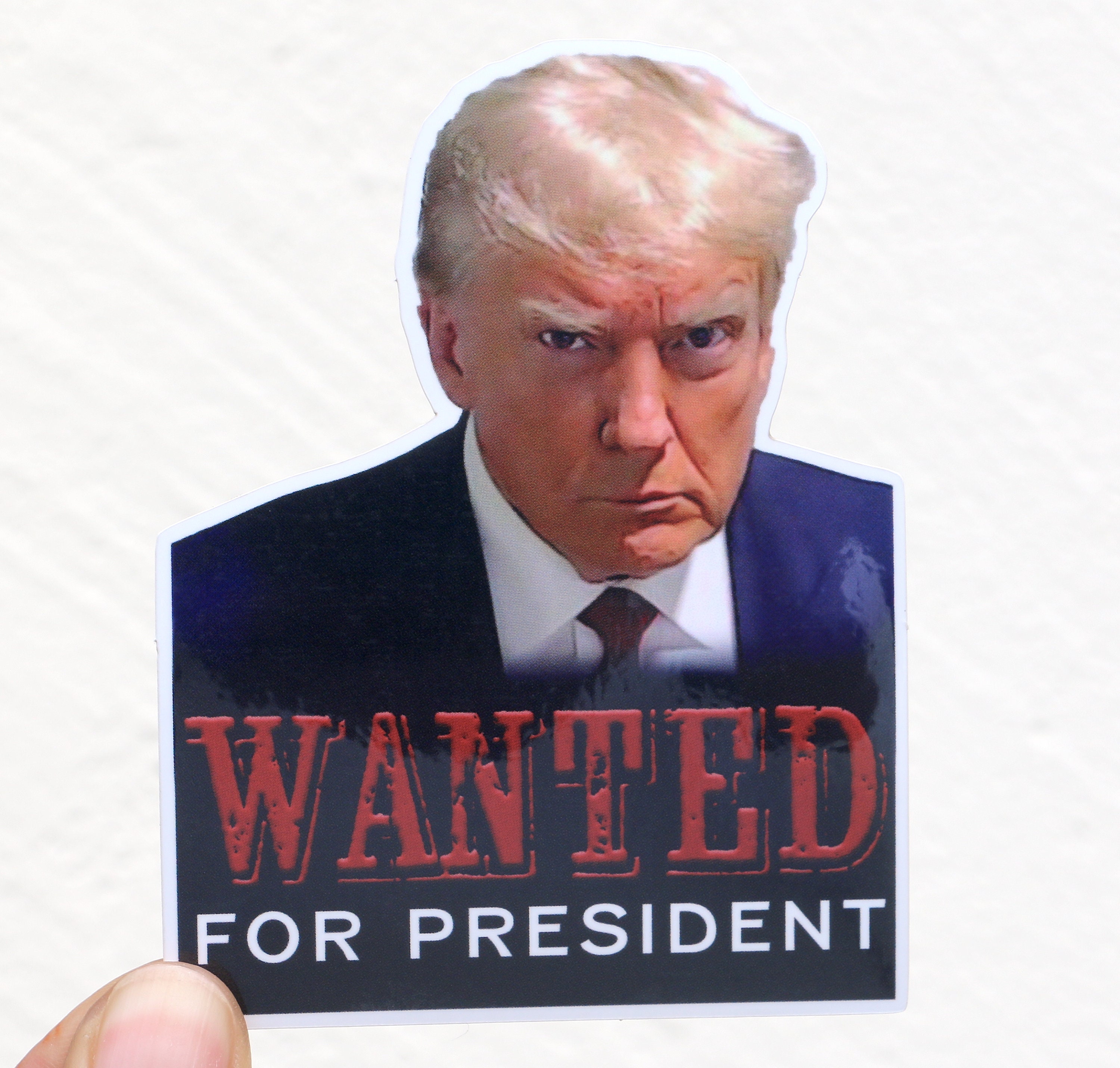 Trump Mugshot Sticker | Republican Sticker | MAGA | Political - Etsy