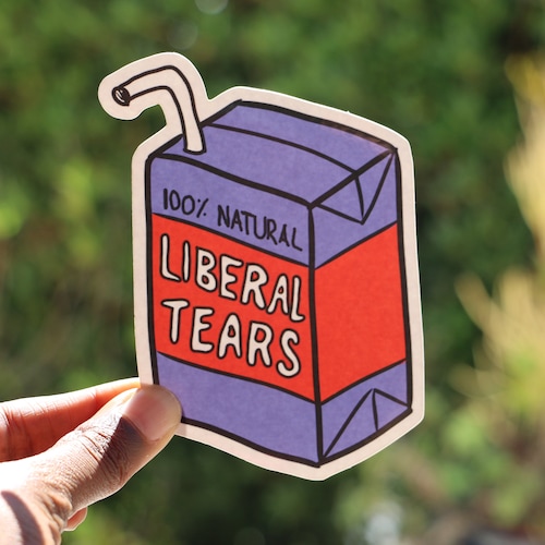 Funny Liberal Tears Stickers Republican Sticker Laptop - Etsy