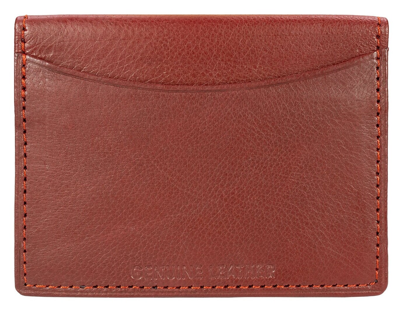 Genuine Leather Credit Card Caseid Window Pocketoffice - Etsy