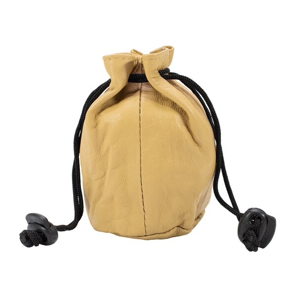 Leather Drawstring Pouch - Etsy