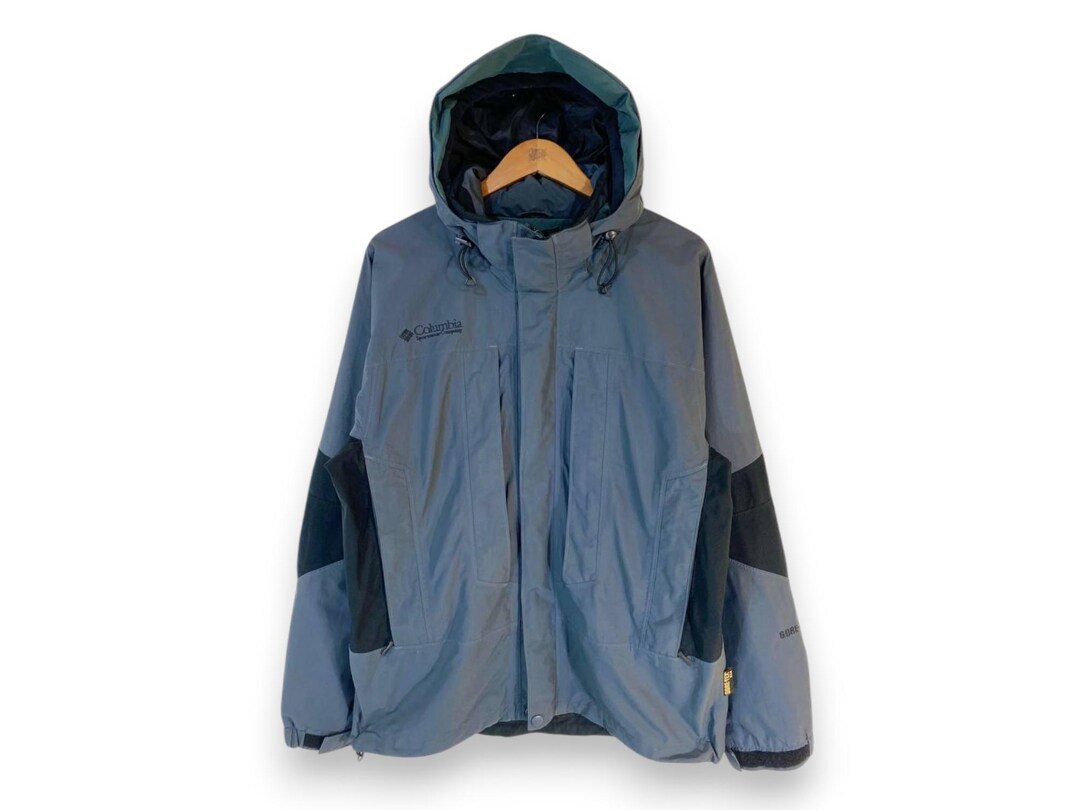 Vintage Columbia Bugaboo Interchange Jacket L | 90s Color Block Purple ...