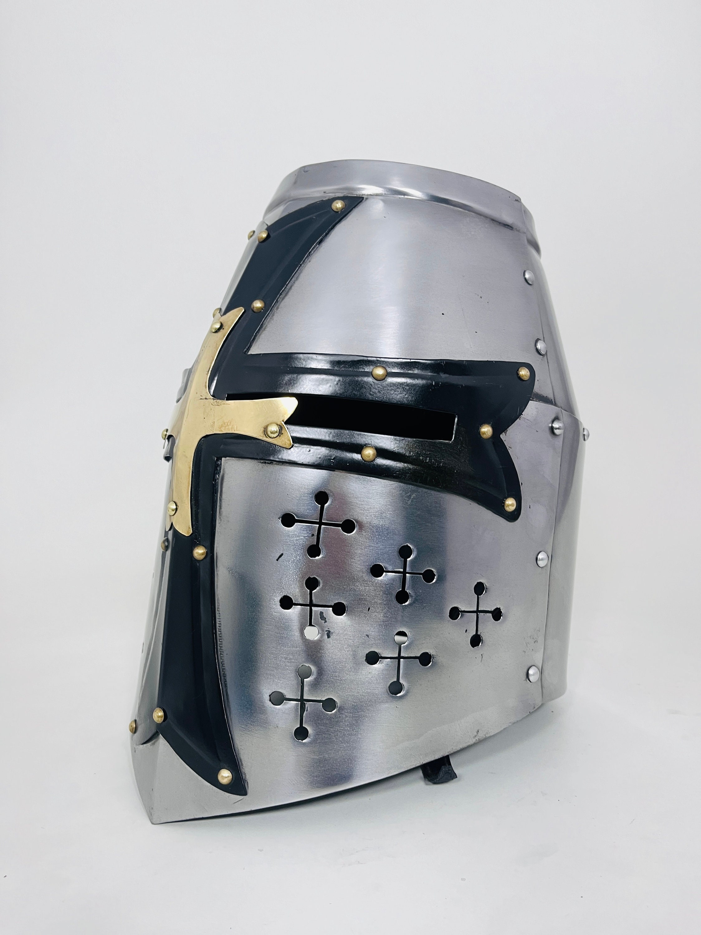 Medieval Knight Templar Helmet ~ Jerusalem Knight Helmet ~ Medieval ...