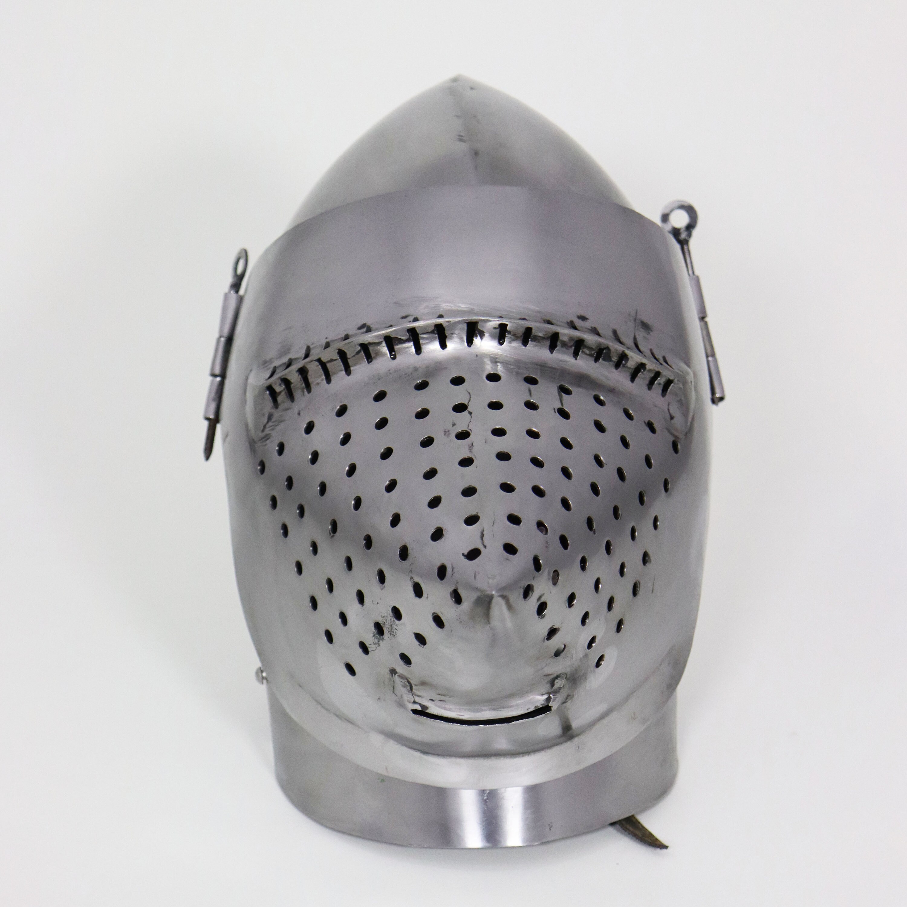 Medieval Pigface Fully Functional - 20 Gauge Steel Head Armor - Battle ...