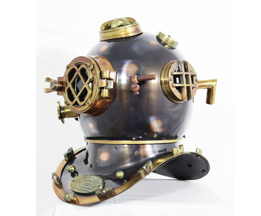 Mark V Scuba Diving Helmet Replica, 18" Maritime Decor - Etsy