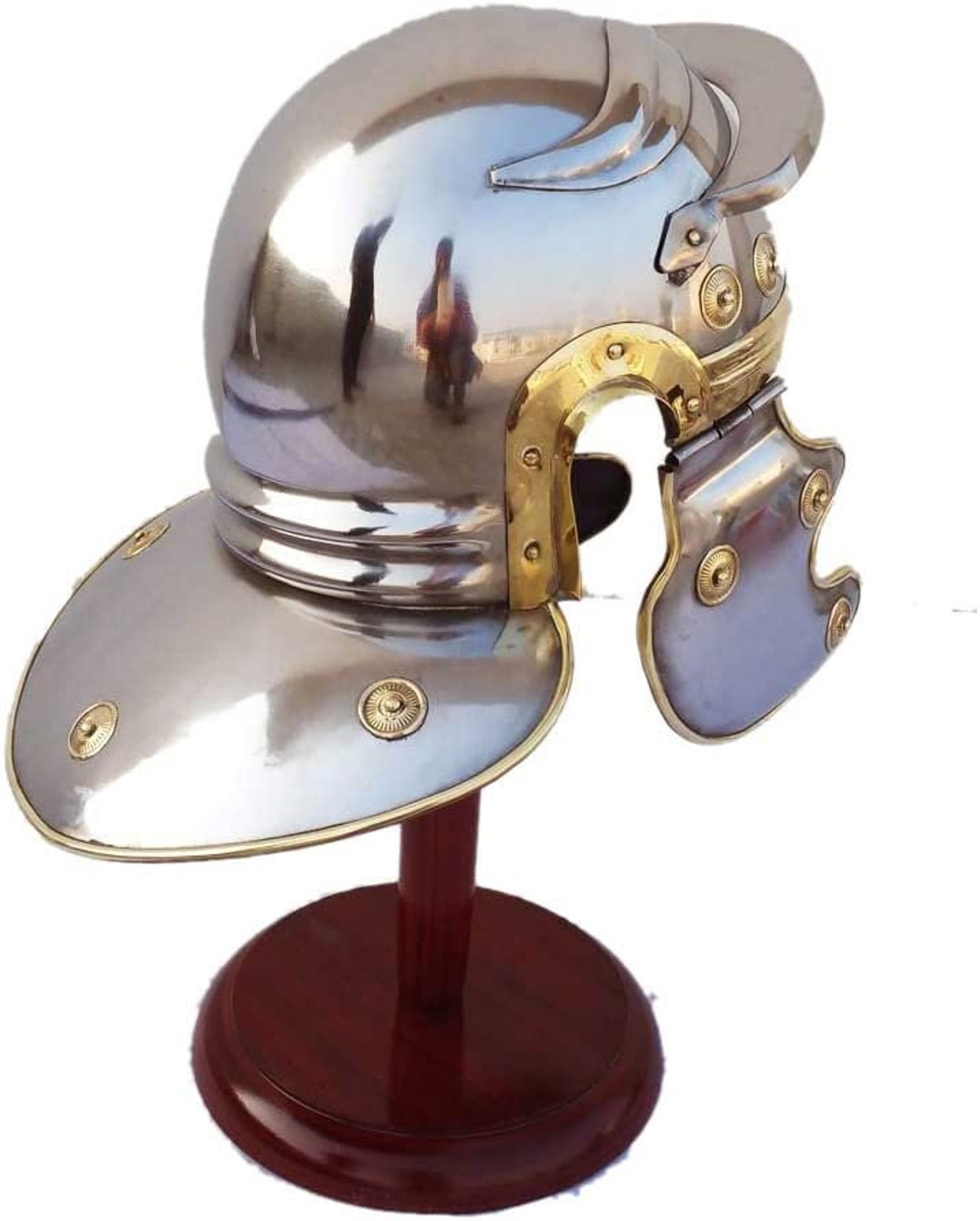 Roman Centurion Officer Display Helmet Wearable Armor Historical ...