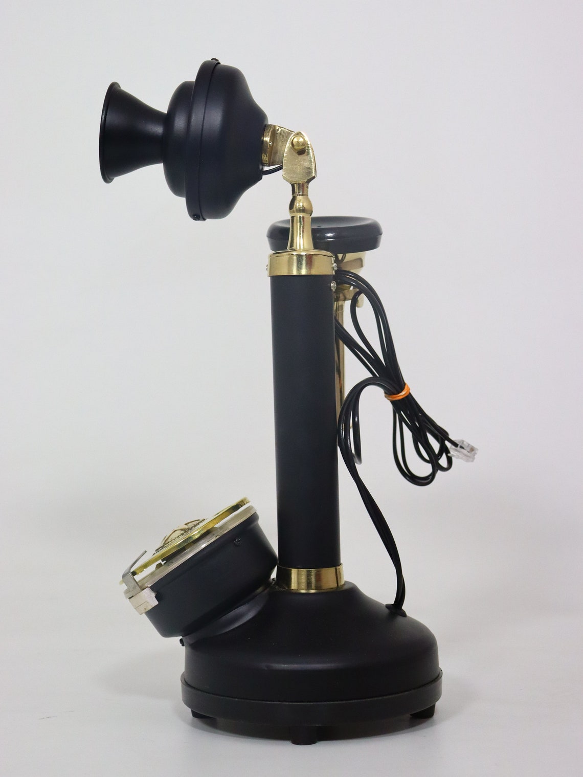 Brass Candlestick Telephone - 1920's Style Vintage Reproduction ...