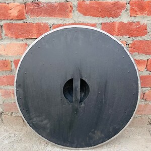 Medieval Wooden Handmade Round Cosplay Shield Viking Shield Wall Art 24 ...