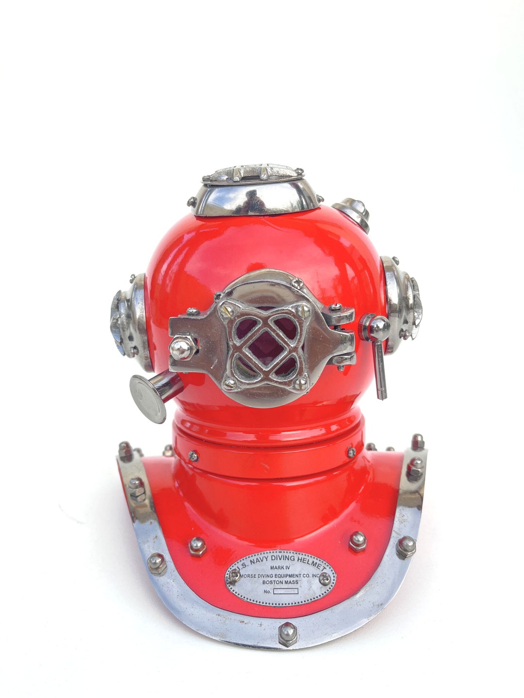 Handmade Scuba Diving Divers Helmet Nautical Desk Mini Divers Helmet ...