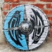 Viking Valhalla Raven Wooden Shield, Norse Decor, 24'' - Etsy