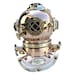 Copper Brass Scubadivers Diving Helmet Replica Miniature US Navy Helmet ...