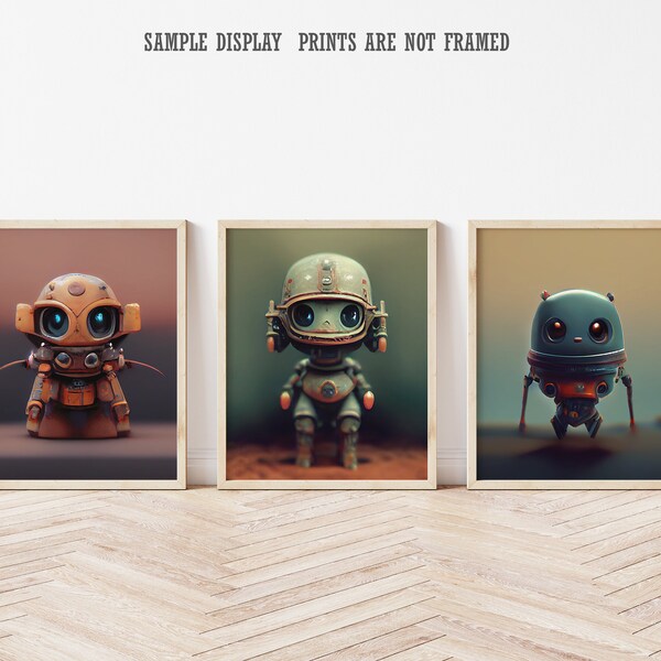 Robot Nursery Decor - Etsy