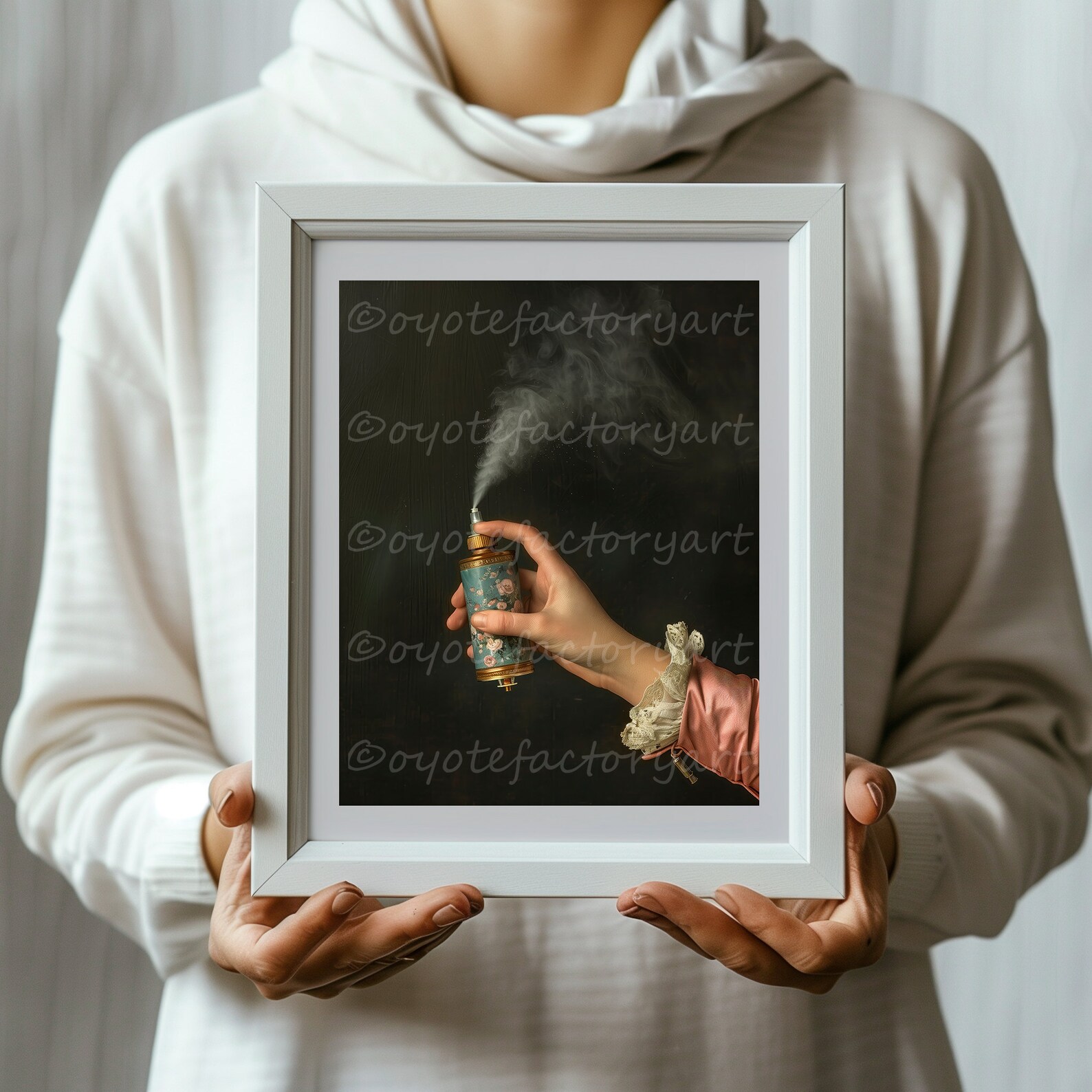 Stinky Bathroom Poster Print or Canvas, Toilet Humor Gift Painting ...