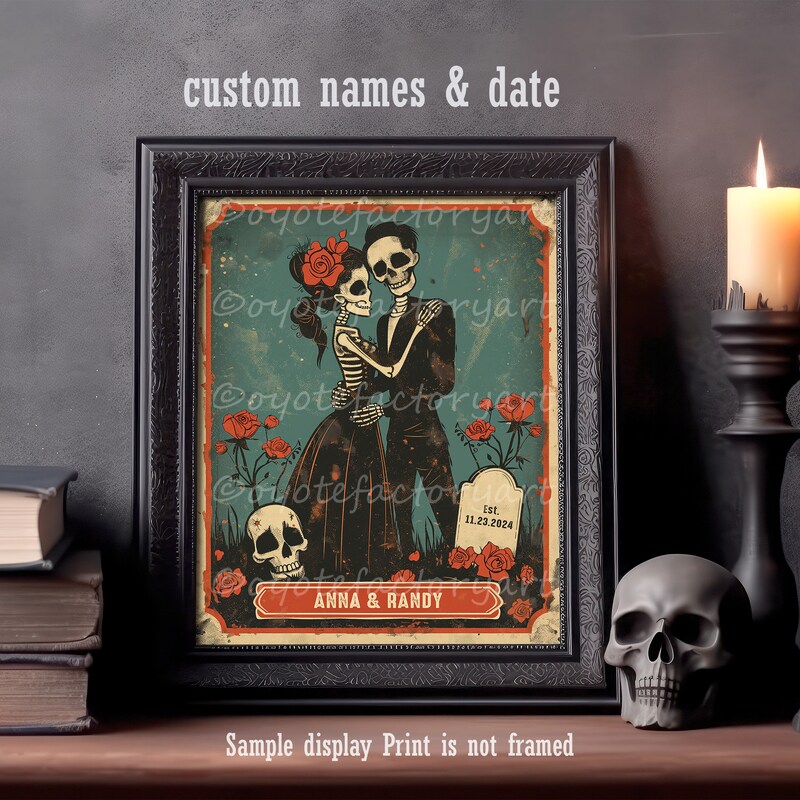 Skeleton Couple - Etsy