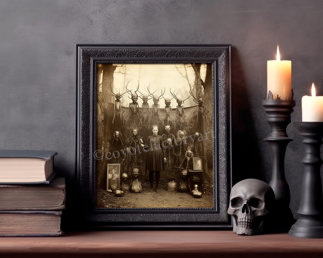 Occult Woman Cult, Vintage Macabre Gothic Photography Poster Print or ...