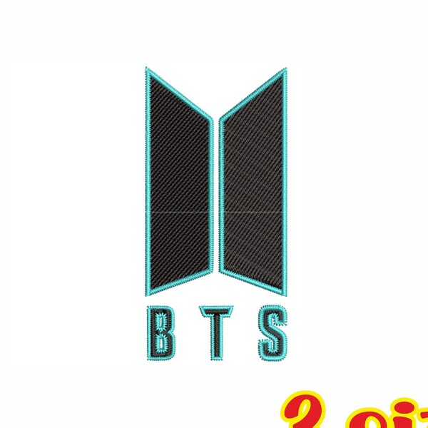 Bts Embroidery Svg - Etsy
