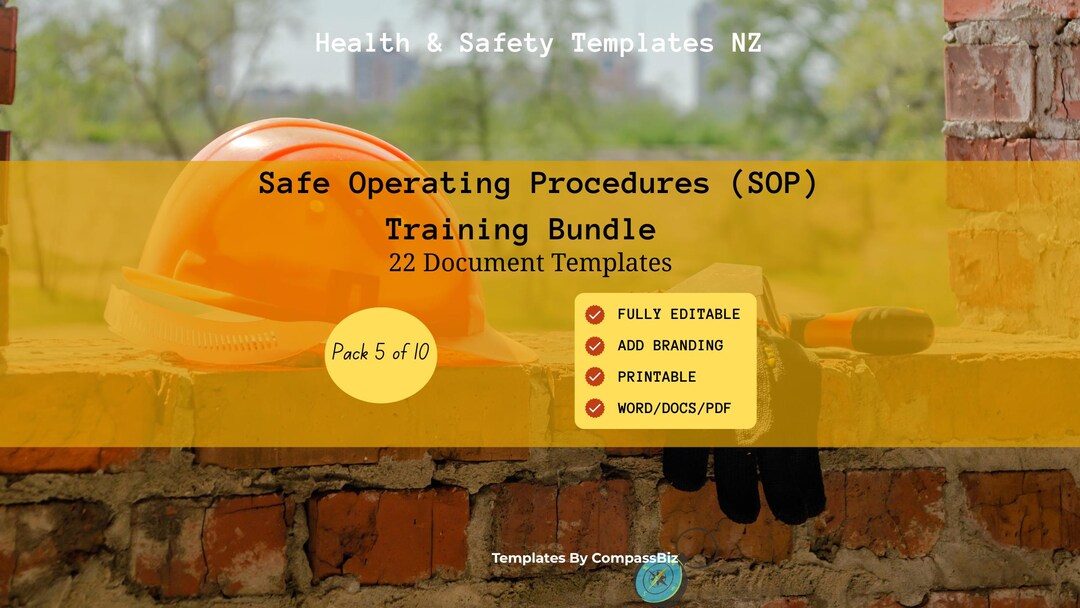 Safe Operating Procedures (sop) | NZ Health and Safety | NZ Small ...