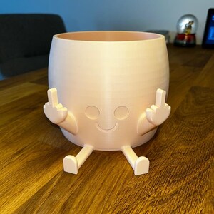 Middle Finger Happy Pot - Etsy