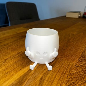 Middle Finger Happy Pot - Etsy