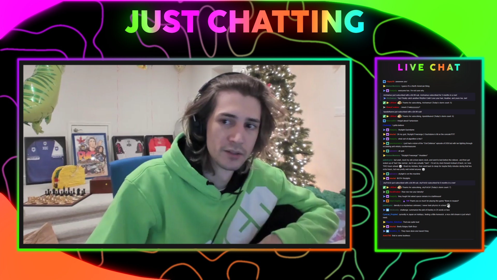 Multicolored Chroma Animated Overlays Clean Aesthetic Colorful Theme ...