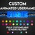 Twitch Custom Animated Username With Socials, Neon Custom Name, TIK TOK ...